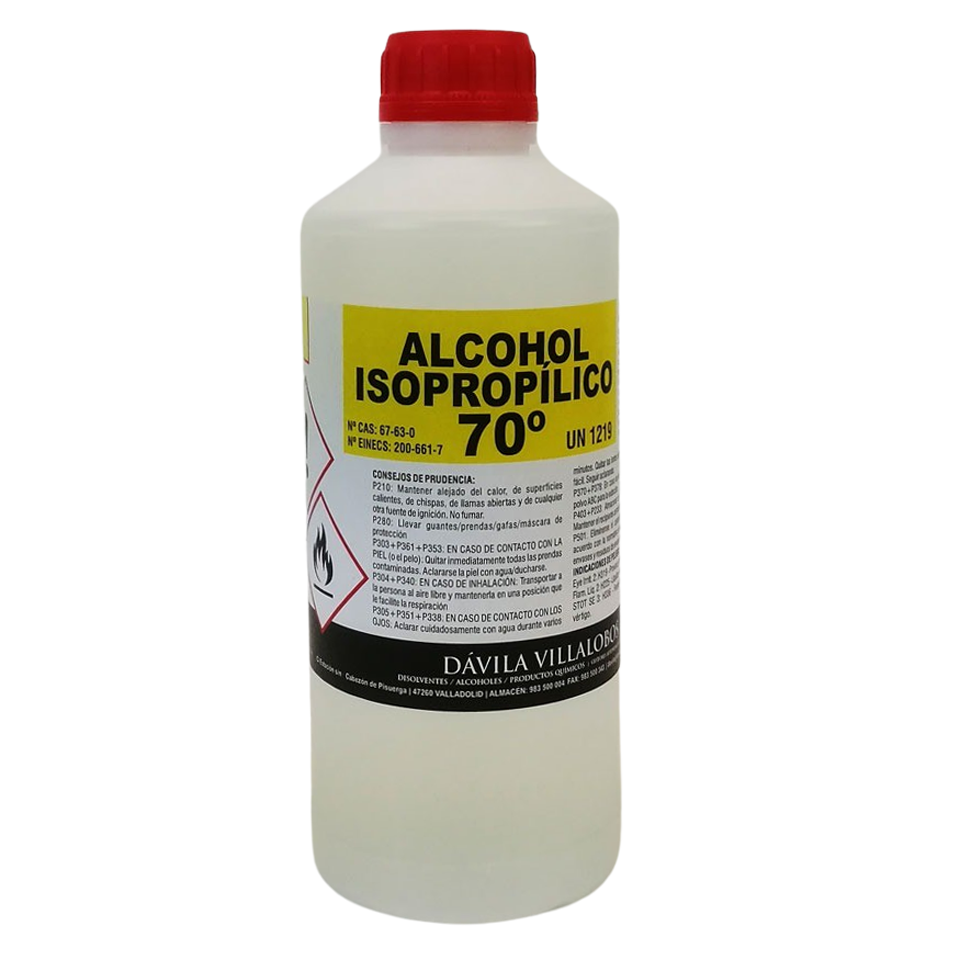 ALCOOL LIQUIDO 70` ISOPROPILICO 1LT - Emporio Carioca